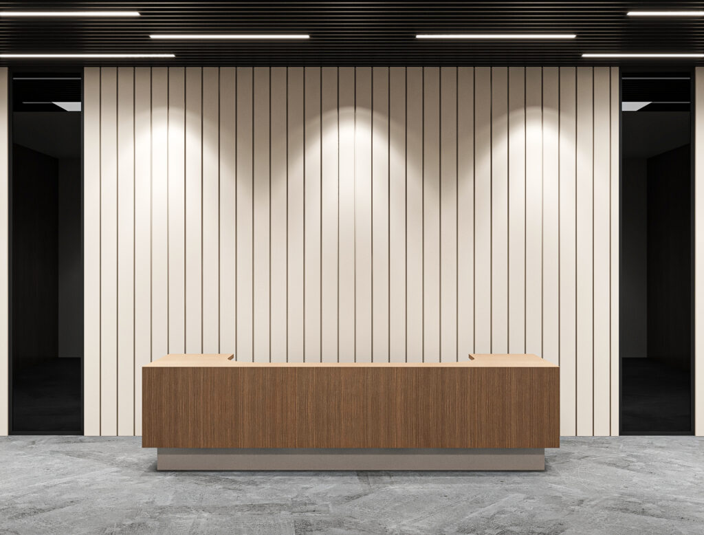 Arcadia - Reception Desk | D&S Millwork